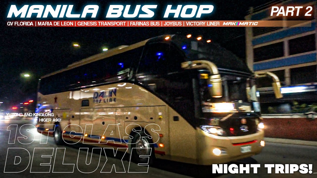 MANILA BUS HOP AND SPOTTING | Part 2 - YouTube