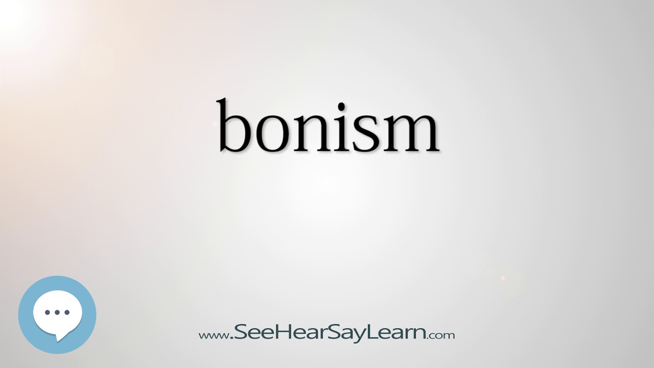 bonism - Smart & Obscure English Words Defined 🗣🔊 - YouTube