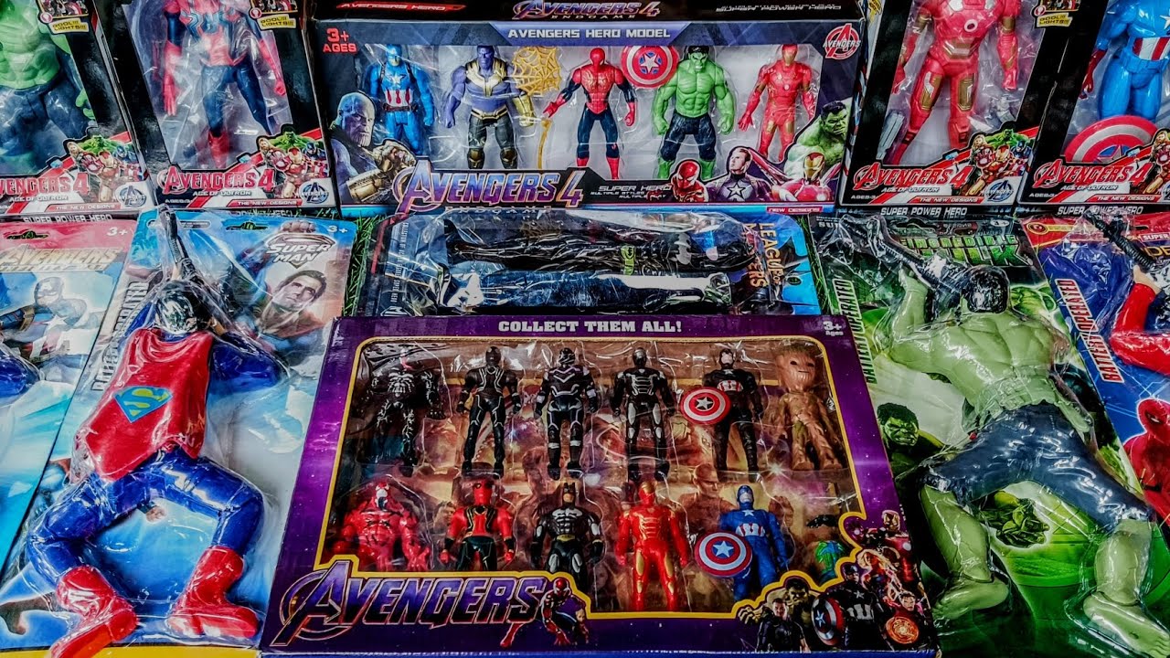 Marvel's Avengers Collection Unboxing Review/Cheap Price/Ironman,Hulk ...
