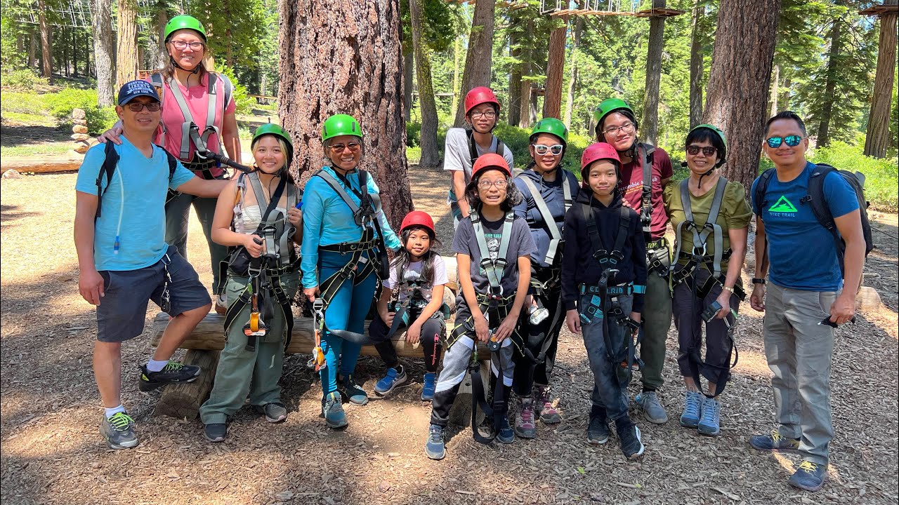 Tahoe Treetop Adventure 2023 - YouTube