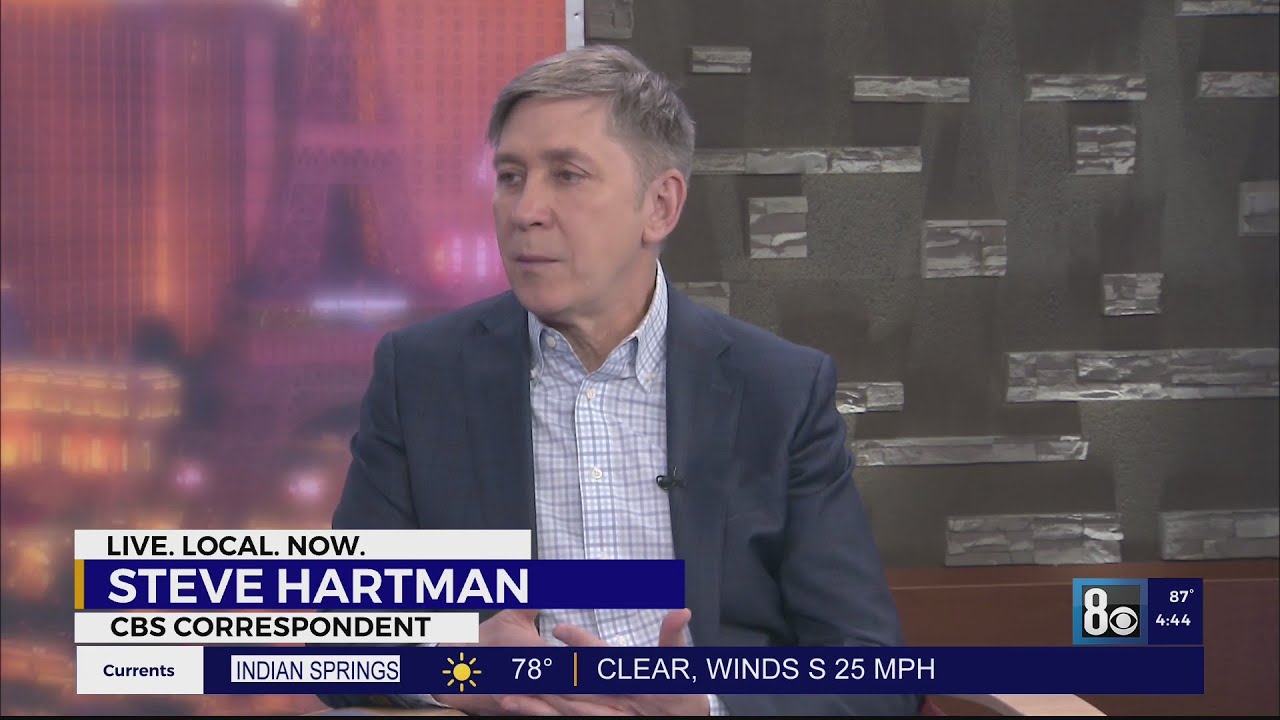 8 News Now interview with Steve Hartman - YouTube