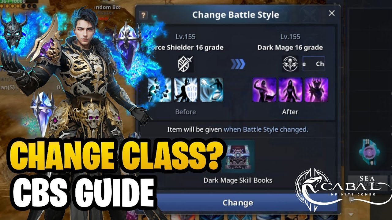 CABAL INFINITE COMBO SEA CHANGE BATTLE STYLE KIT 🔥 - YouTube