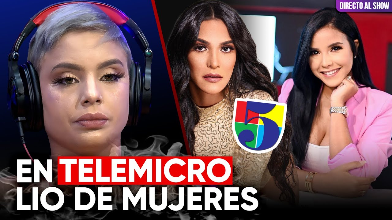 Nancy Medrano expone a presentadora de Telemicro que le hace la vida ...