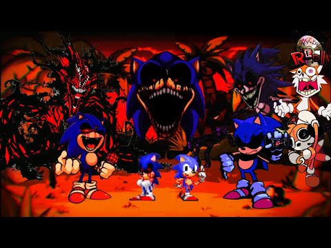 Sonic.exe Rerun Leaked Build Playthrough fnf - YouTube