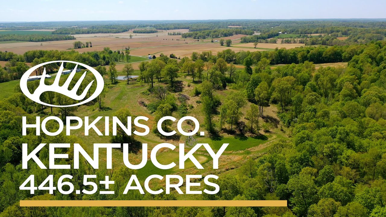 Hopkins County, KY 446.5± Acres - YouTube