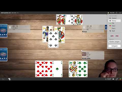 Skat WM 26 DOSKV Hauptrunde Serie4 #72