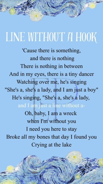 Ricky Montgomery - Line Without a Hook (Lyrics) - YouTube