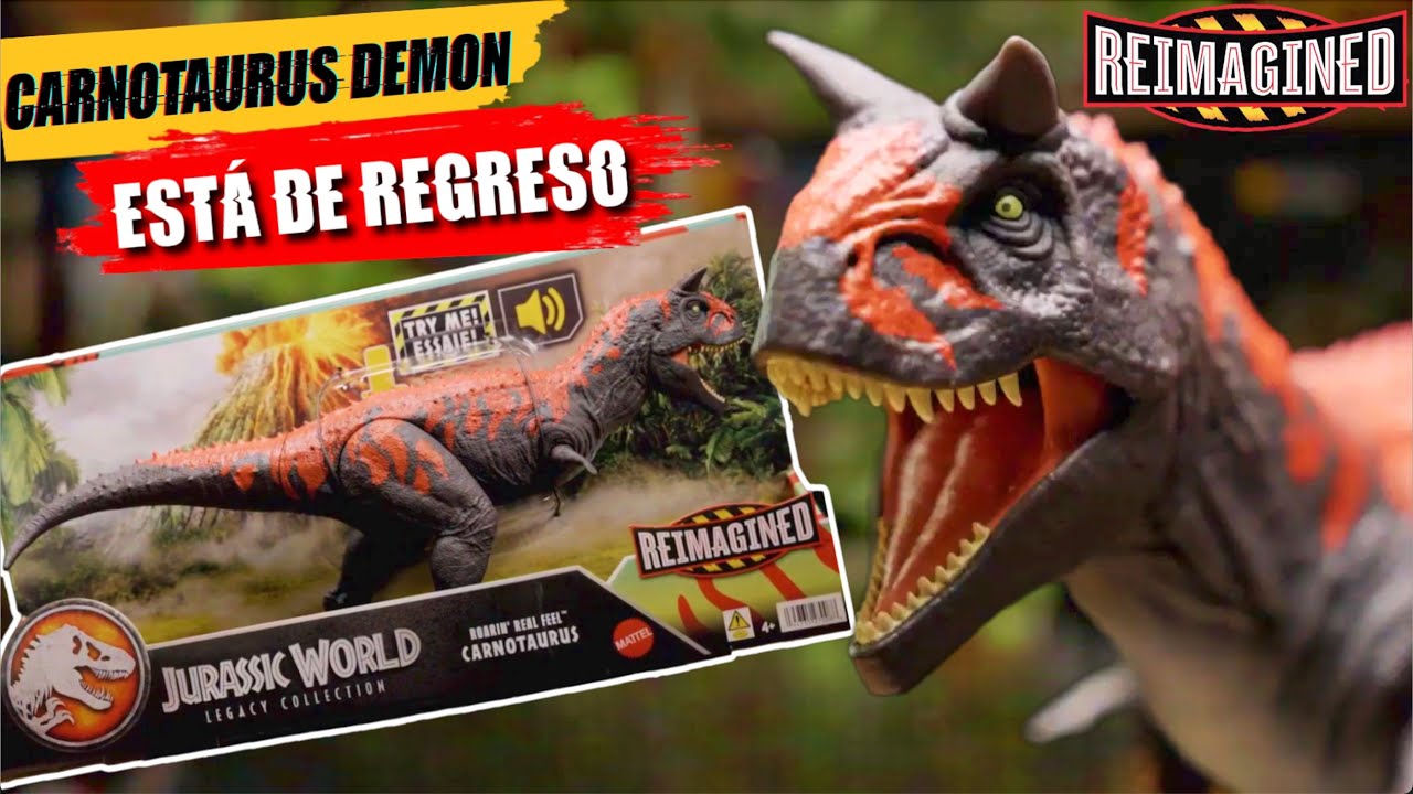 NUEVA REVELACIÓN: Carnotaurus Demon Jurassic World: Reimagined de ...