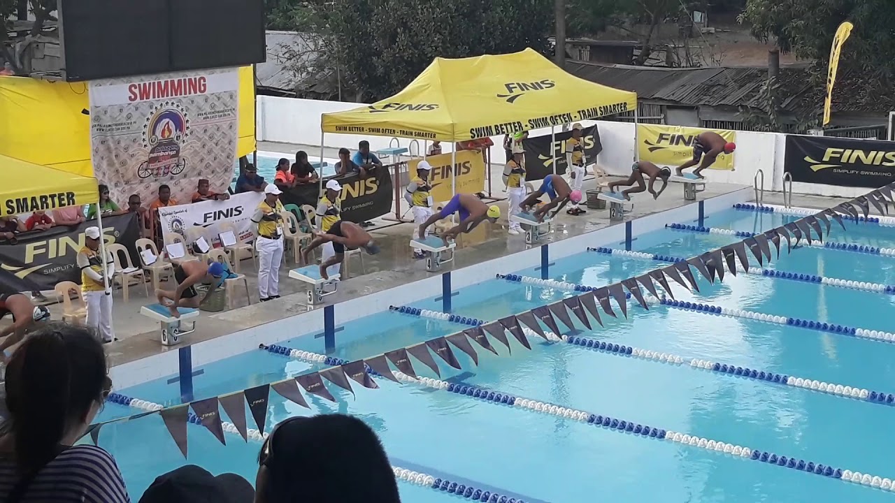 Renz kenneth santos 50 fly Palarong Pambansa 2018 - YouTube