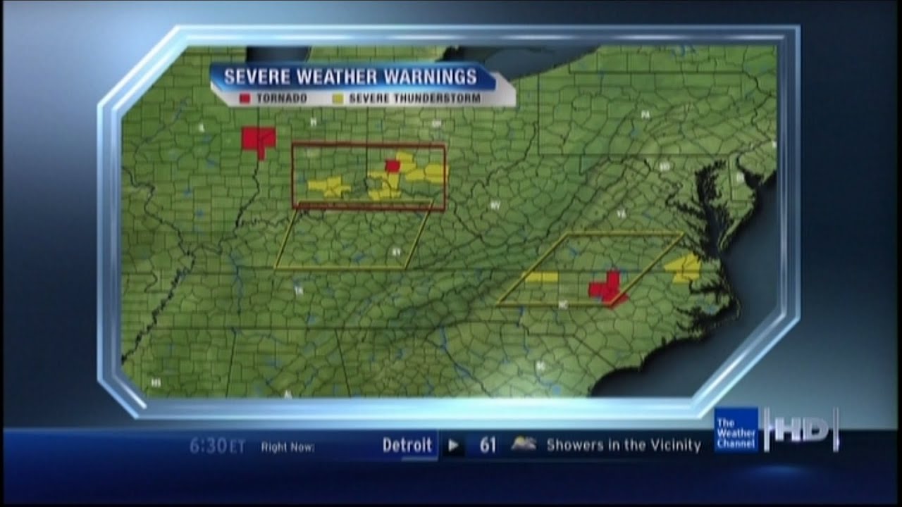 TWC - HD National Forecast 5/1/12 6:29PM - YouTube