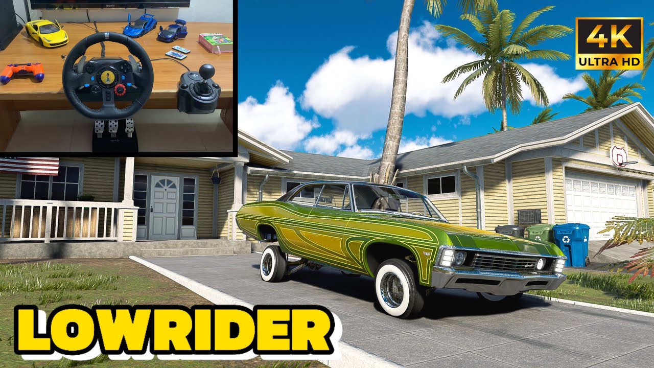 COCHES LOWRIDER EN THE CREW MOTORFEST | Steering Wheel GAMEPLAY - YouTube