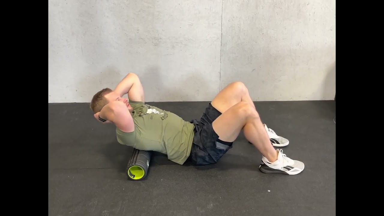Thoracic Extension Mobilization with FR - YouTube