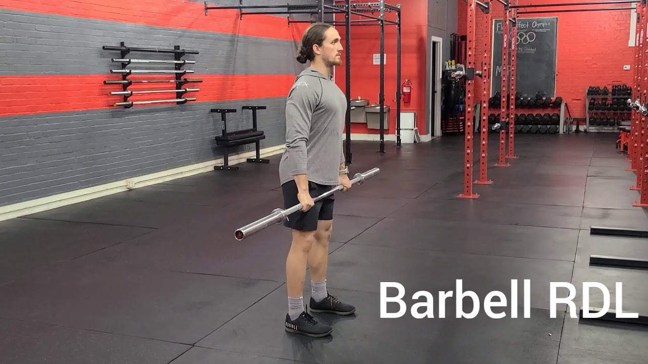 Barbell RDL - YouTube