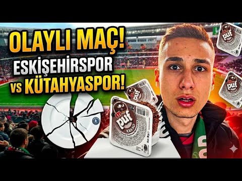 ESKİŞEHİRSPOR 4-0  Bld Kütahya OLAYLI MAÇ | ESKİŞEHİR VLOG