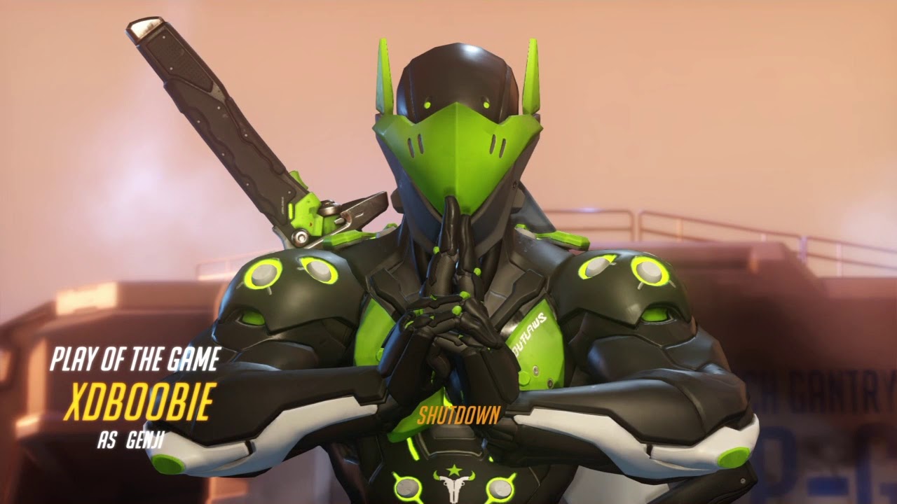 Overwatch PS4 Genji Highlights - YouTube