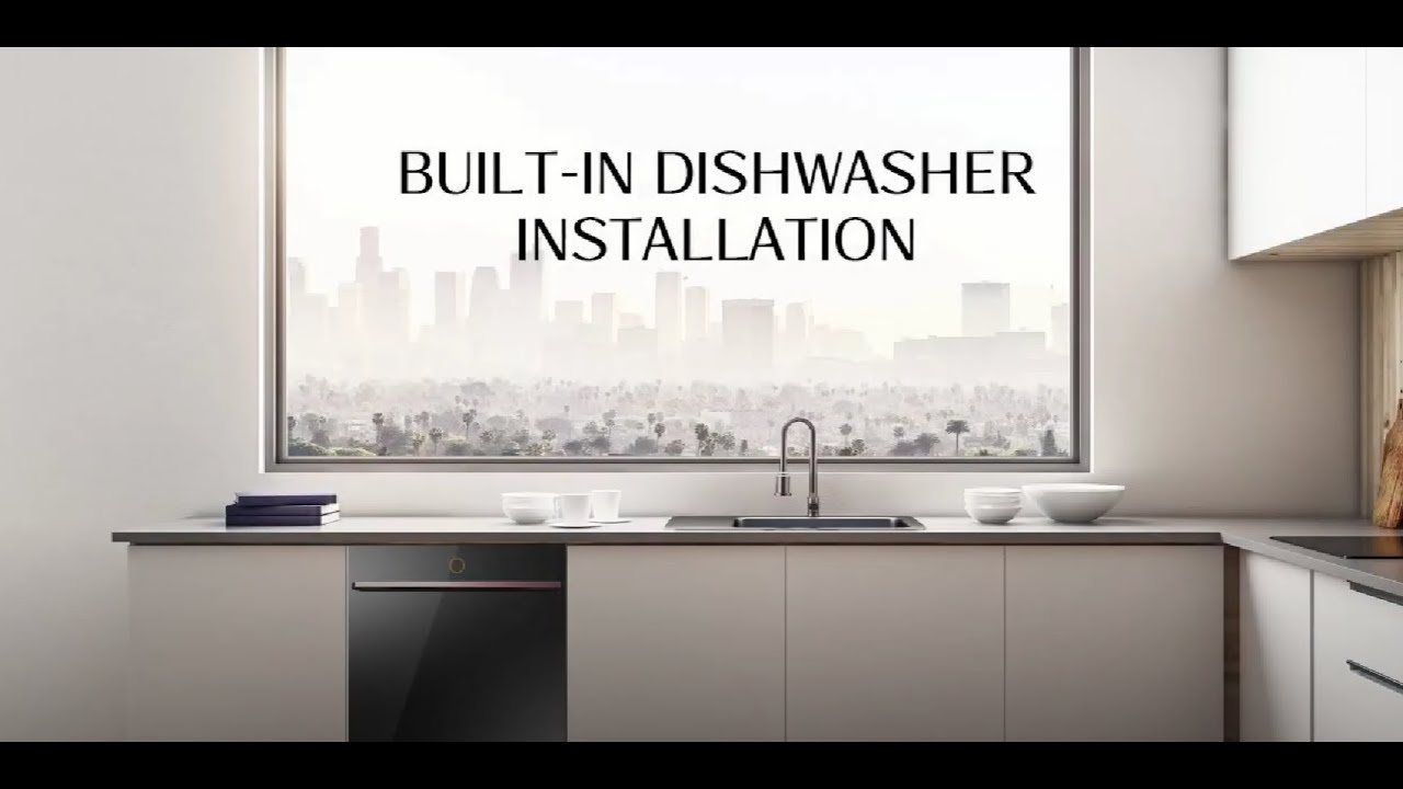 FOTILE Zero Hero Dishwasher BD2B-G5 （Install) - YouTube