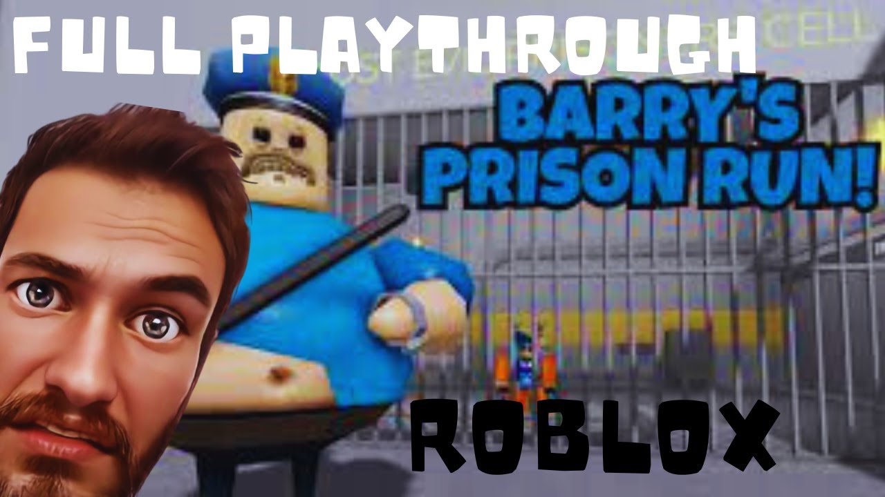 Barry's Prison Run | Full Playthrough | Roblox - YouTube