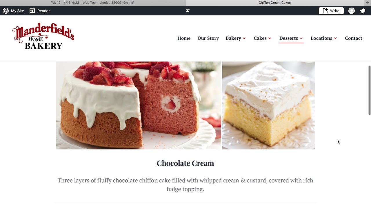 Manderfield's Website - YouTube