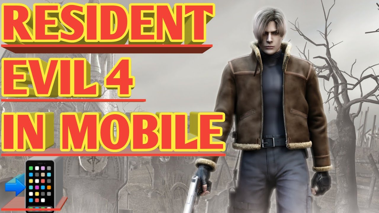 RESIDENT EVIL 4 IN MOBILE GAMEPLAY || HOW TO PLAY RESIDENT EVIL 4 IN ...