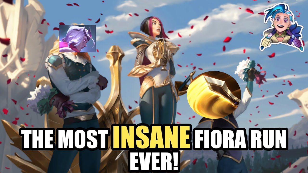 THE CRAZIEST FIORA RUN YOU WILL EVER SEE! - Path of Champions - YouTube