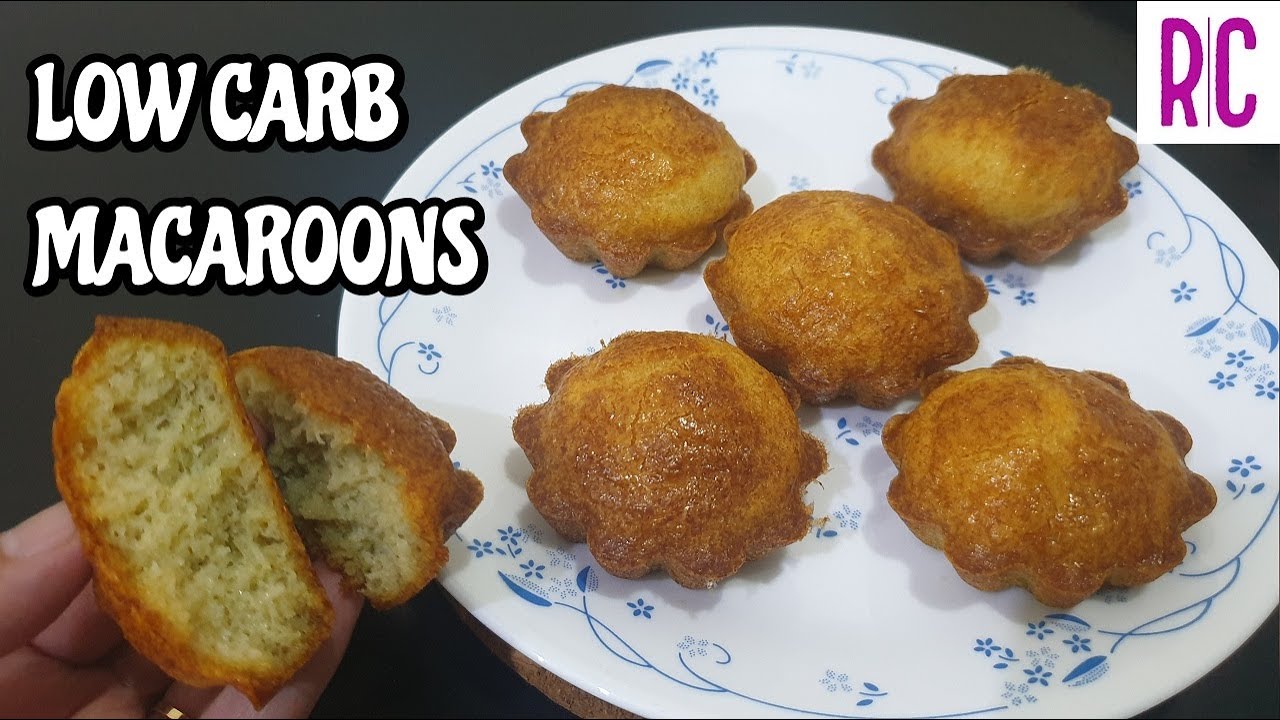 LOW CARB MACAROONS | Keto Macaroons | Low Carb Coconut Cupcake | Recel ...