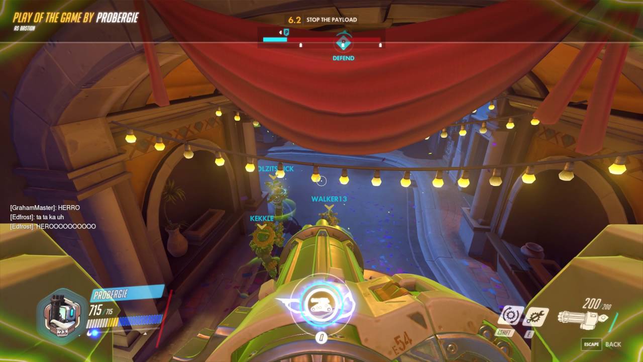 Overwatch - Bastion Fishing - YouTube