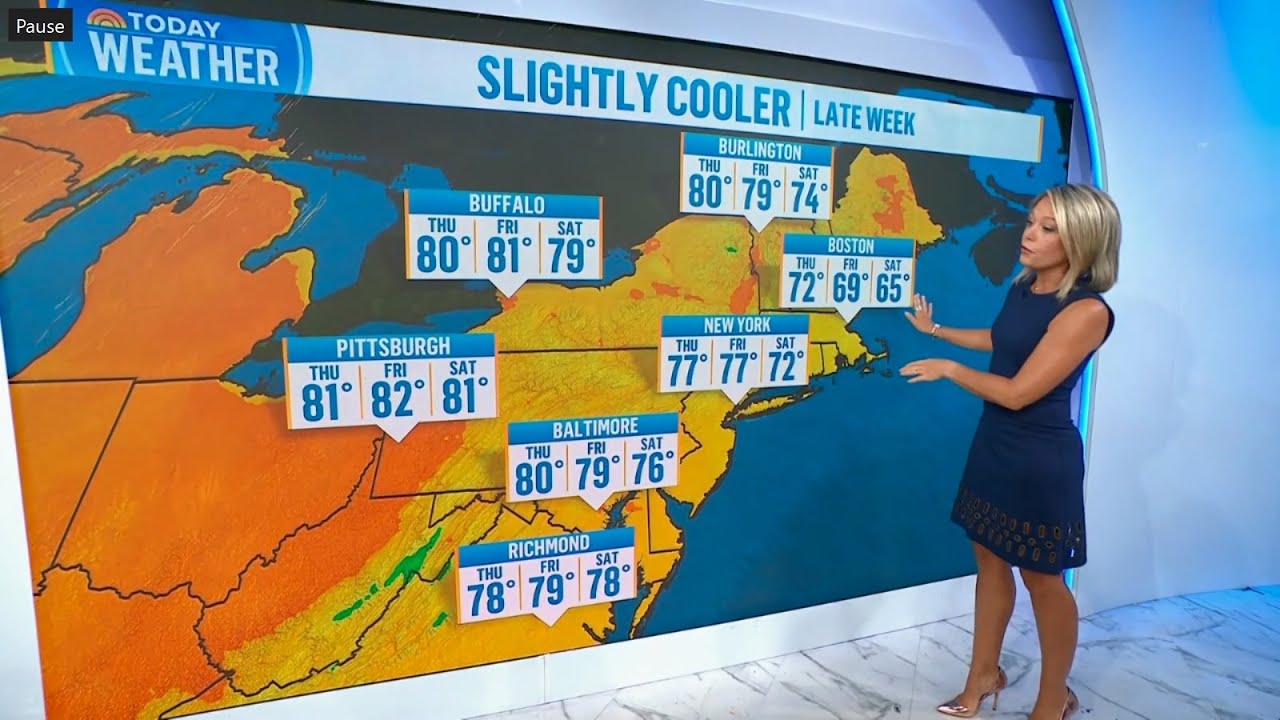 Dylan Dreyer with the Weather on TODAY show for September 17, 2024 ...