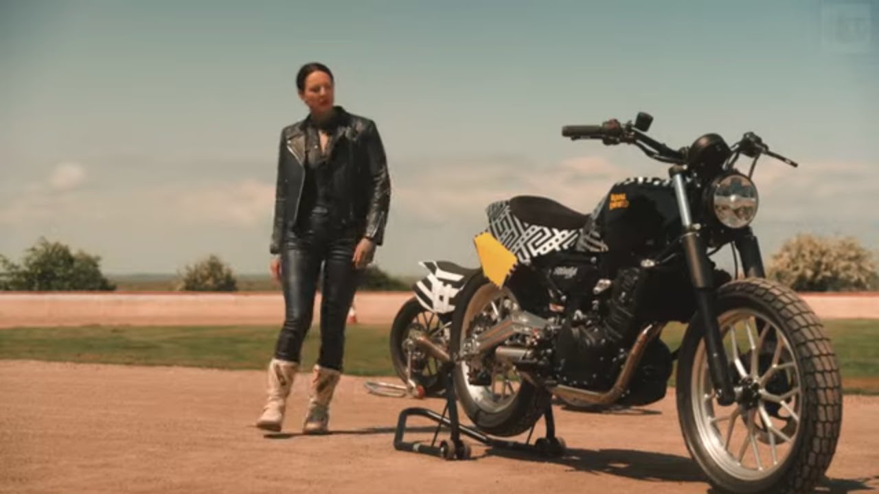 Modern Primitive: Custom Bike auf Royal Enfield Guerrilla 450 Basis ...