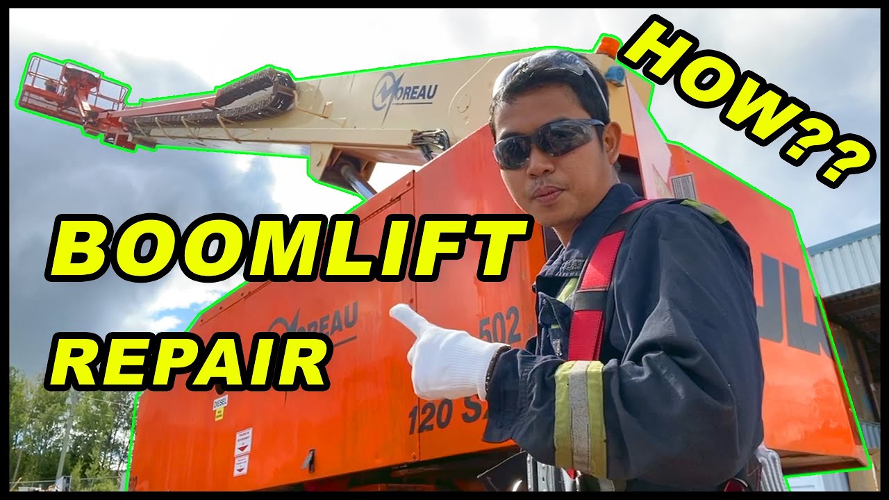 HOW TO REPAIR A BOOMLIFT | PART 1 - YouTube
