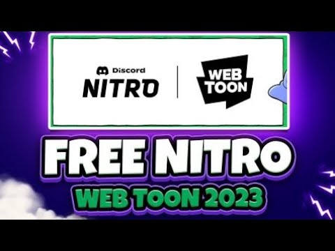 How To Get Nitro Link 1 month Free For WEBTOON - YouTube