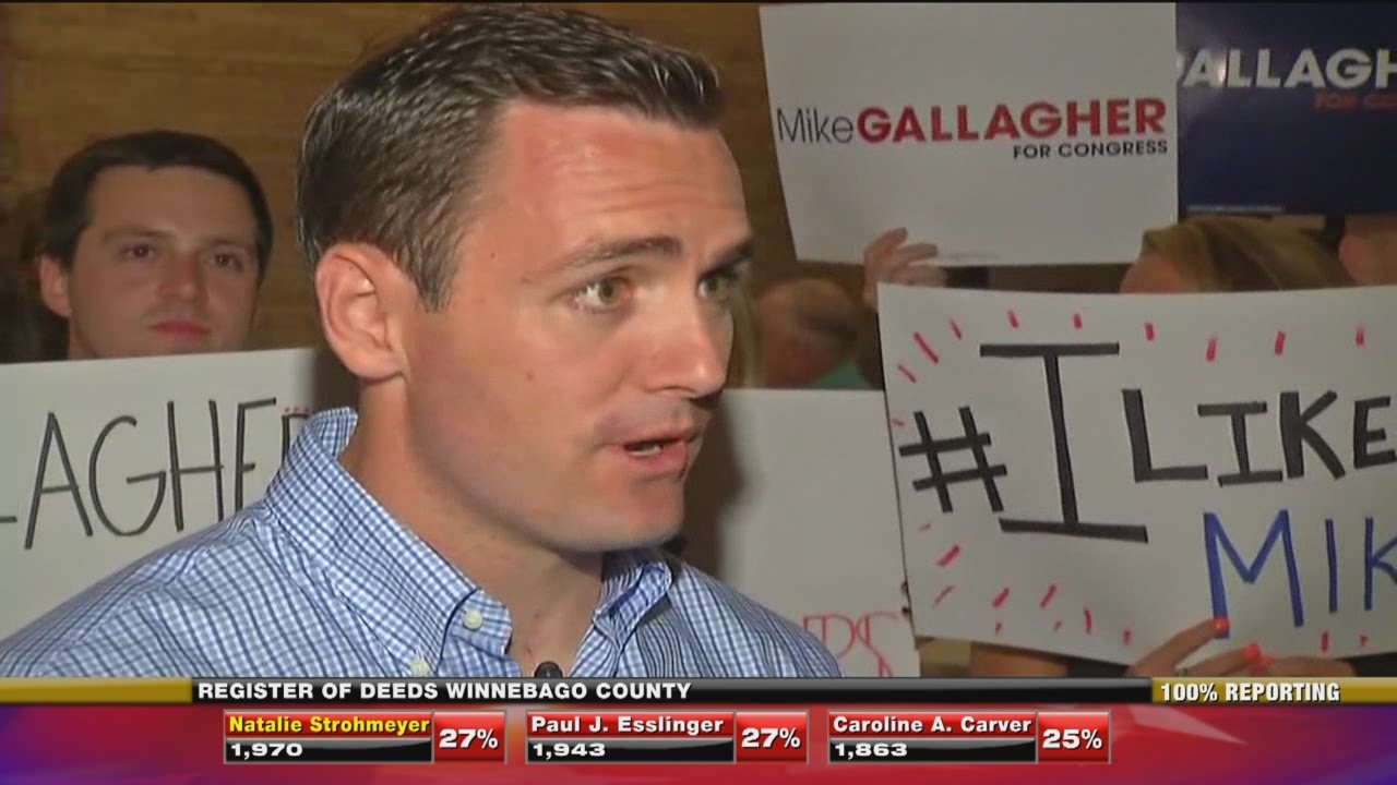 Mike Gallagher wins 8th Congressional District Republican primary - YouTube