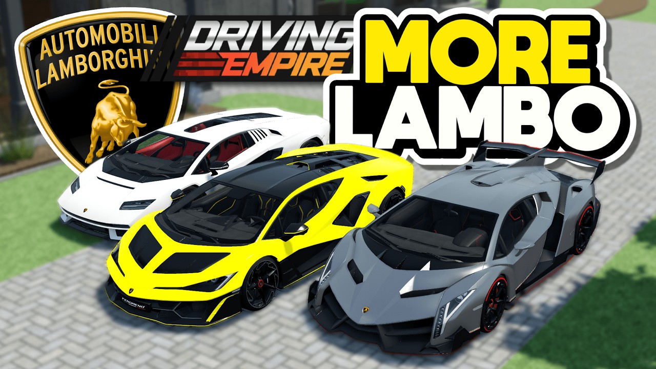 4 new lambos wow | Driving Empire Update - YouTube