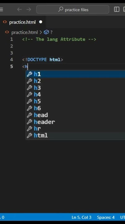 The Lang Attribute Html Coding Code Webdesign Html5 Htmlcode Webdevelopment Youtube