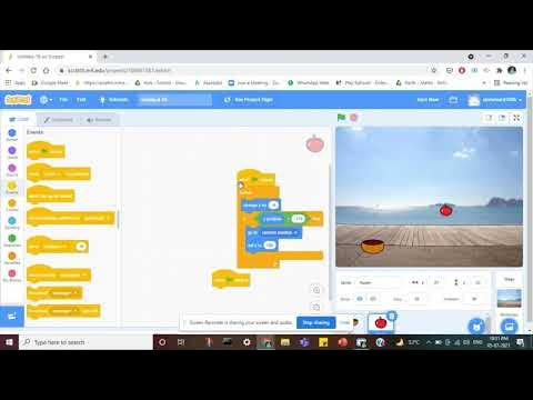 Apple Catching Game on Scratch - YouTube