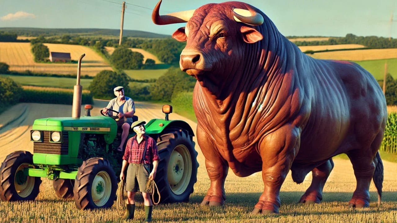The Biggest Bull I’ve Ever Seen in My Life - YouTube