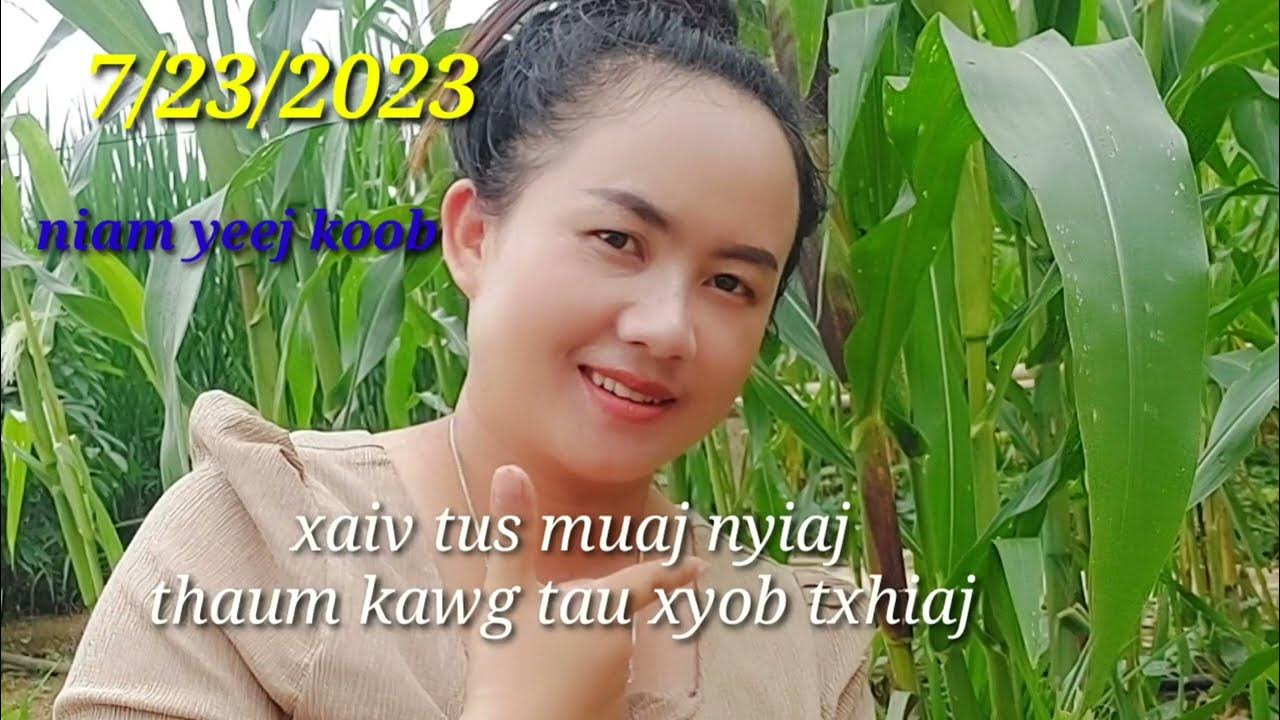 xaiv tus muaj nyiaj thaum kawg tau xyob txhiaj 7/23/2023 - YouTube
