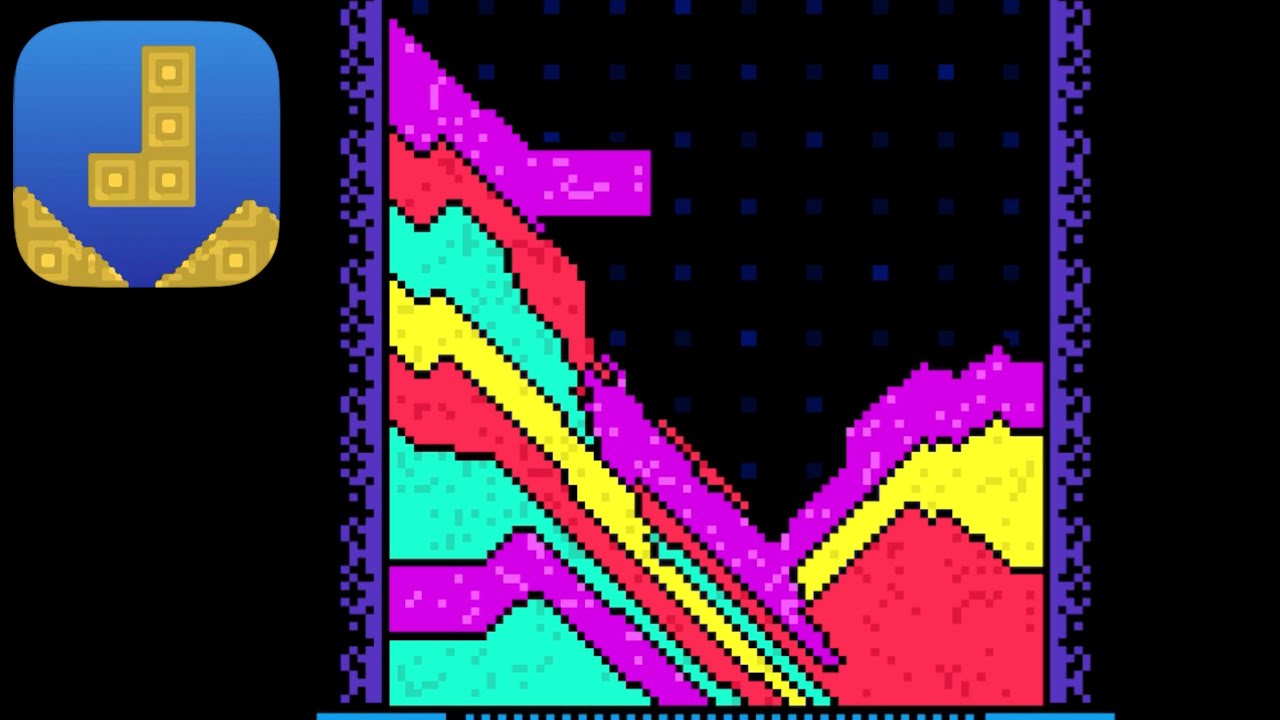 Sandtris: Sand Blocks - All Levels Gameplay Android, iOS - YouTube