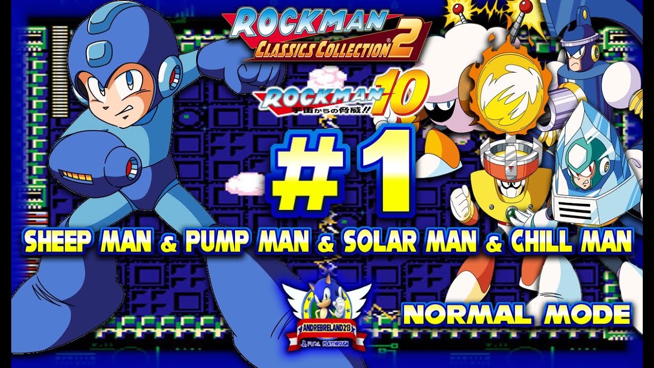 Rockman Classics Collection 2 PS4 (1080p) - Rockman 10 Part 1 Normal ...