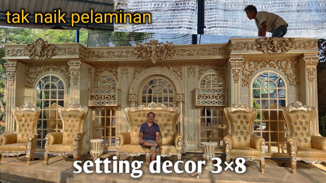 SETTING DECOR 3×8 proses setting decor sebelum di kirim - YouTube