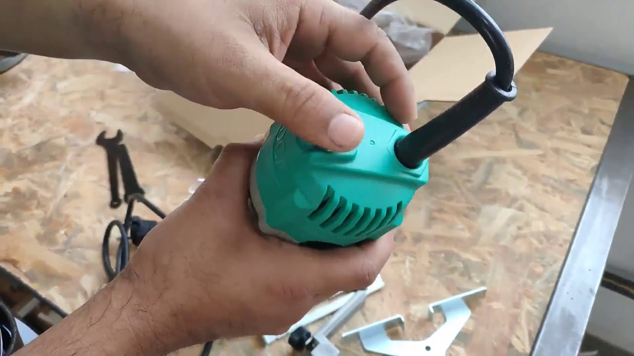 Ruteadora / Fresadora para madera de Palma DCA modelo AMP04-6 - YouTube