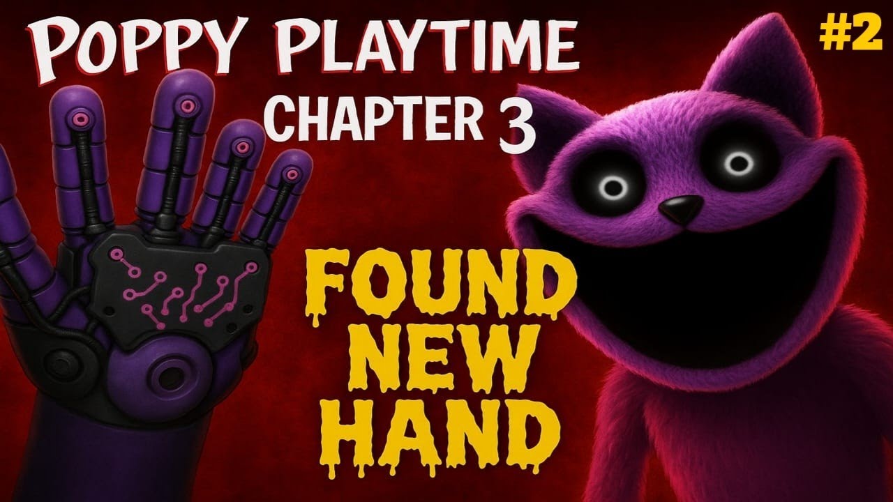 🔮 Found the Secret Purple Hand in Chapter 3 || Poppy Playtime Chapter 3 ...
