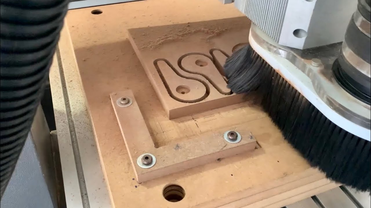 Prensas clamps sujetadores para router cnc - YouTube