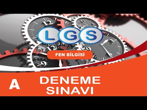 LGS 2. DENEME FEN BİLİMLERİ (A KİTAPÇIK)