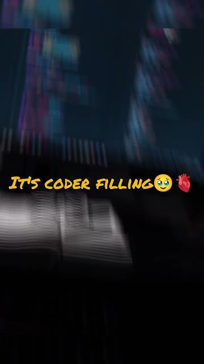 Coding It S A Filling 🥹🫀🤌 Coding Love Developerfillings💙 Codenewbie Codes Youtube