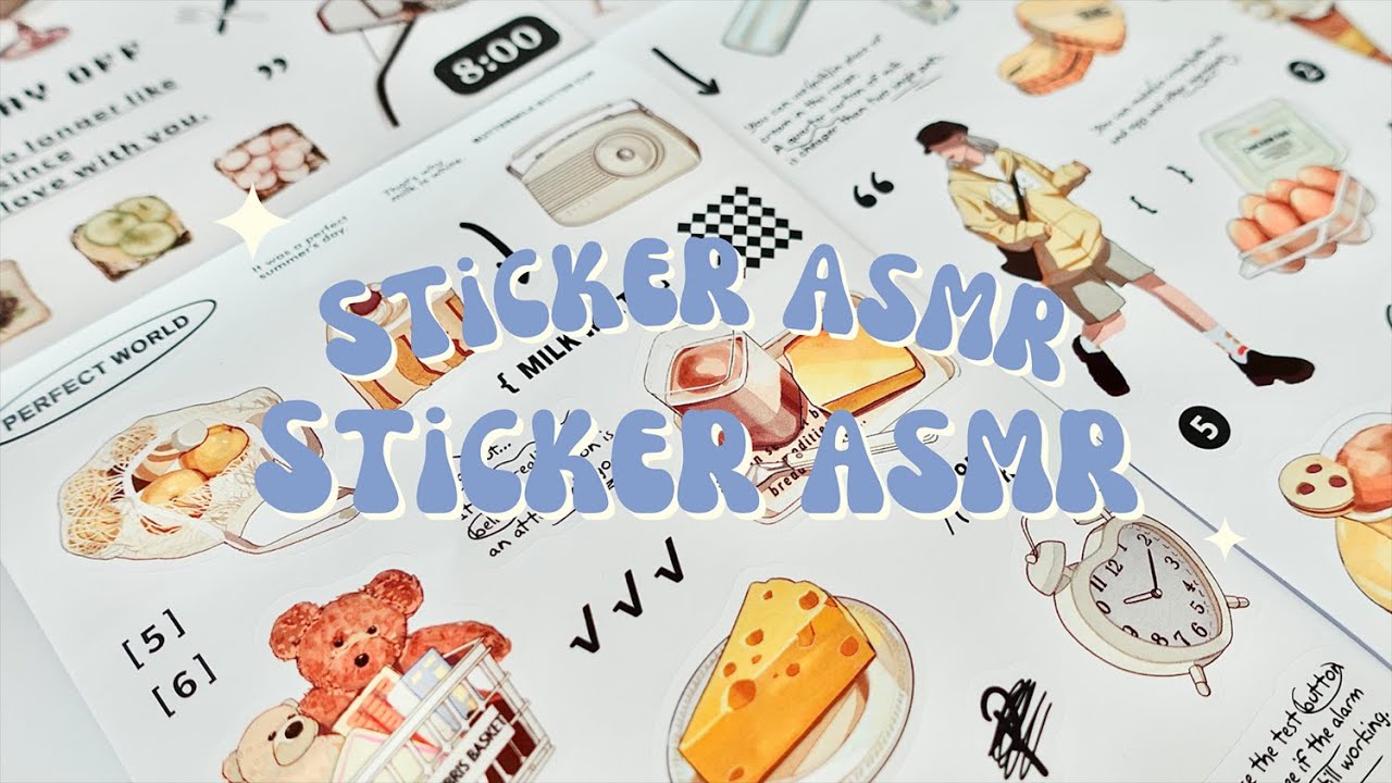[ASMR] LỘT STICKER - EP.11 - YouTube
