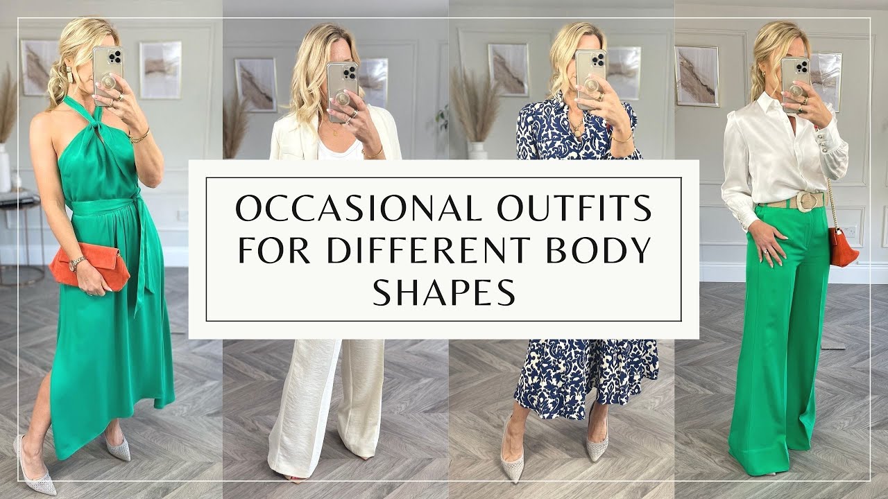Occasion Outfits for Different Body Shapes, Dressed Up & Down by ...
