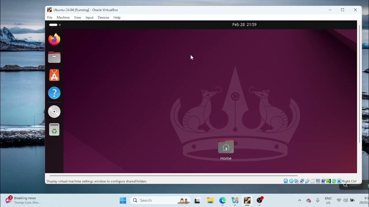 How to Set Up a Shared Folder in VirtualBox (Windows Host, Ubuntu Guest) - YouTube