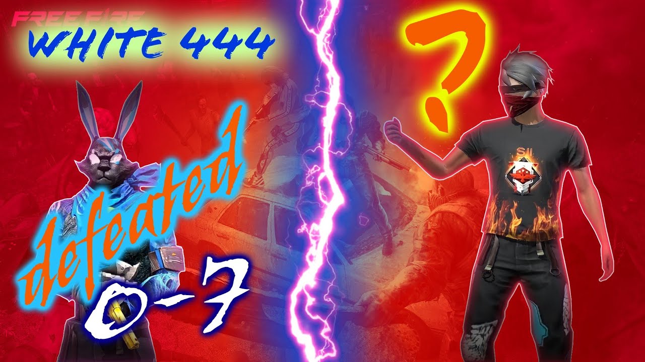 who defeated white 444 | free fire white 444 - YouTube