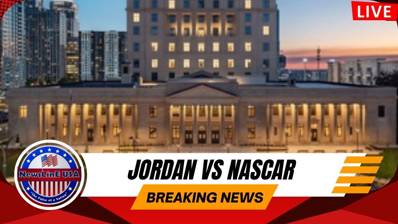 NASCAR Courtroom Drama: Michael Jordan & Denny Hamlin Clash! 🔴 LIVE ...
