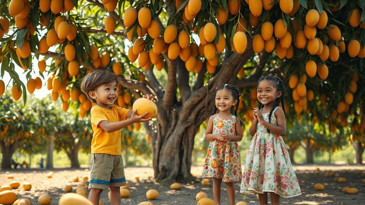 Little Mango | A Fun & Juicy Poem for Kids! | Mango Poem for Children ...